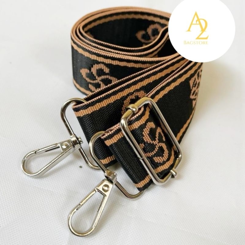 Jual Tali selempang tas wanita terbaru strap viral besi pengait silver ...