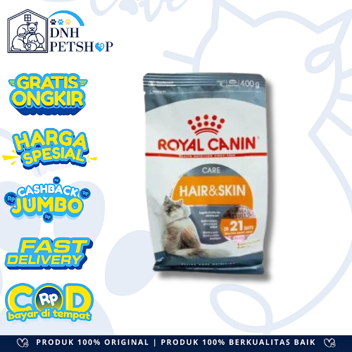 Jual Royal Canin Hair and Skin 400gr RC Hair and Skin 400gr | Shopee ...