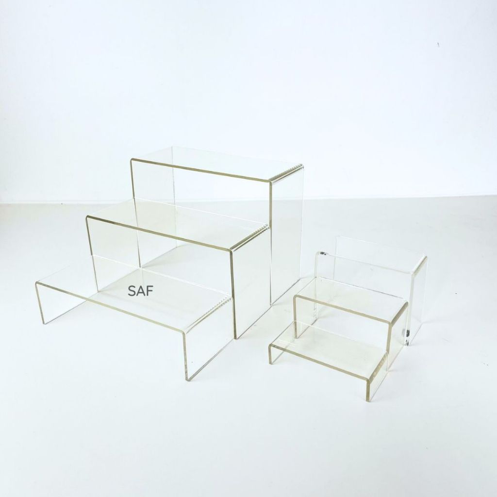 Jual SAF Acrylic Tangga 3 Tingkat - Podium Display akrilik Foto Produk ...