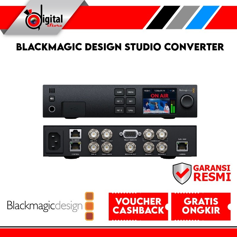 Jual Blackmagic Design Studio Converter | Shopee Indonesia