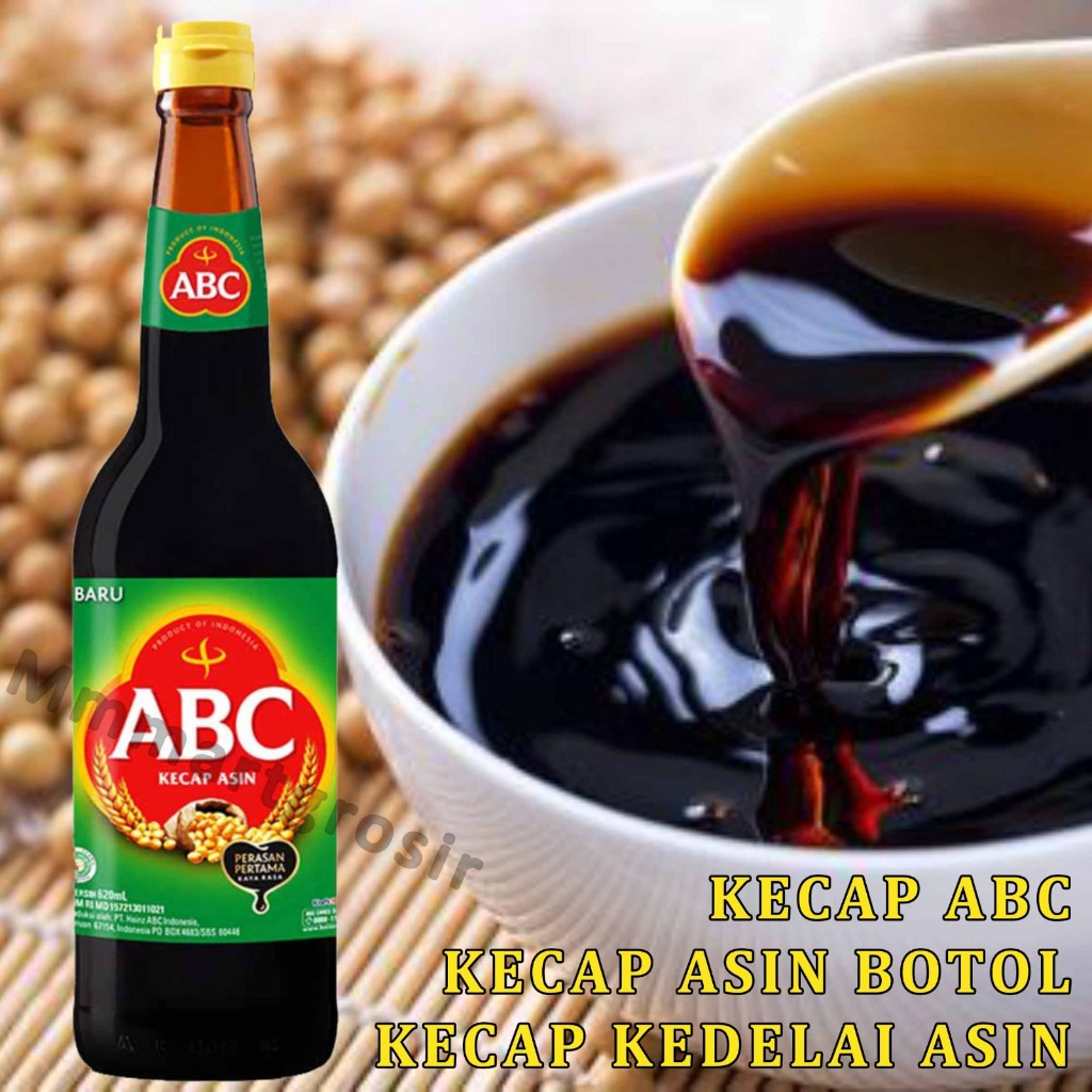 Jual ABC Kecap Asin / Kecap Asin Botol / Kecap Kedelai Asin / 620ml ...
