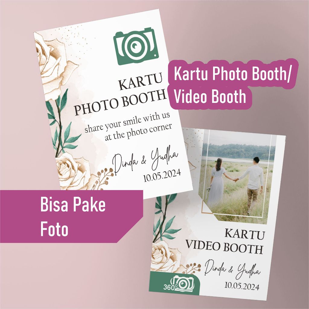 Jual Kupon Photo & Video Booth | Kartu Photo Booth | Kupon Video Booth ...