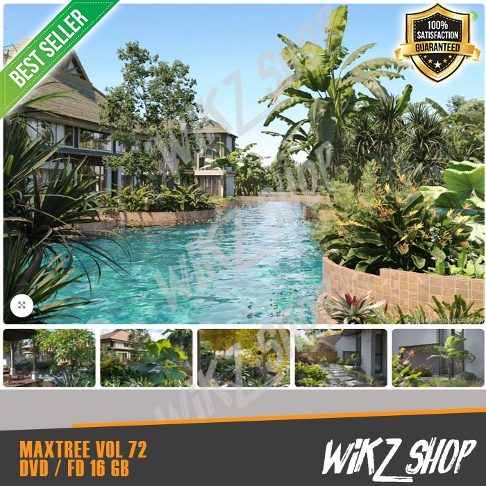 Jual MAXTREE PLANTS 3D MODELS VOLUME 72 | Shopee Indonesia