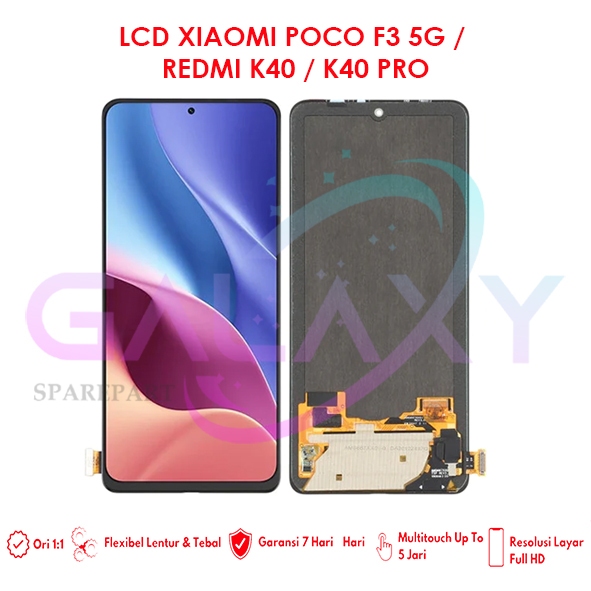 Jual Grosir LCD Xiaomi Poco F3 5G / Redmi K40 / K40 Pro - Original ...