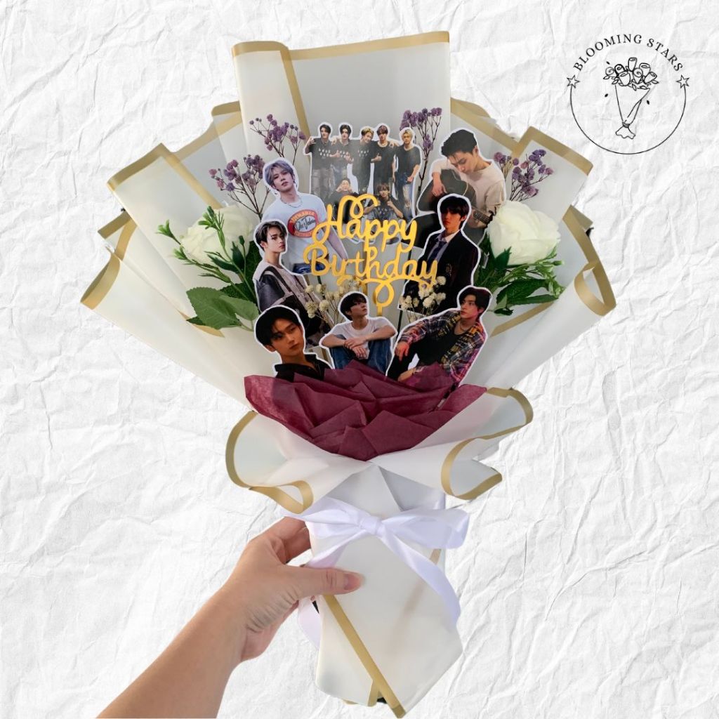 Jual [FOTO, BUNGA, BIRTHDAY TOPPER] CUSTOM BUKET ARTIS / KPOP / IDOL ...