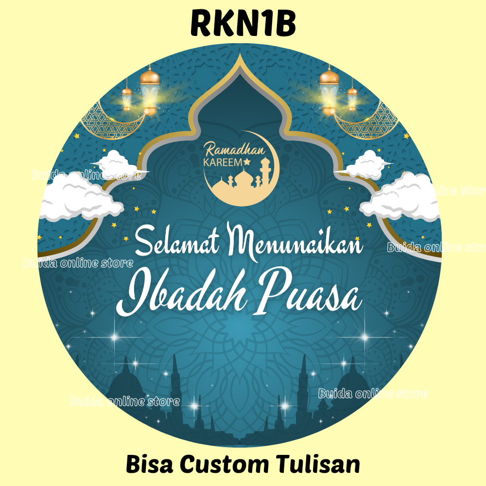 Jual Stiker Sticker Label Selamat Menunaikan Ibadah Puasa Selamat ...