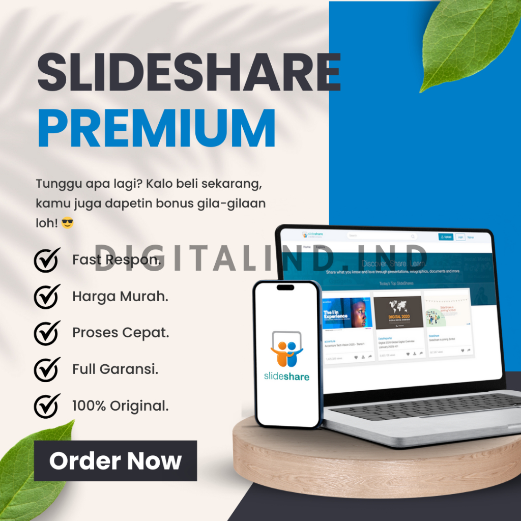 Jual SLIDESHARE UNLOCK PREMIUM | UNLOCK SLIDESHARE | SLIDESHARE PREMIUM ...