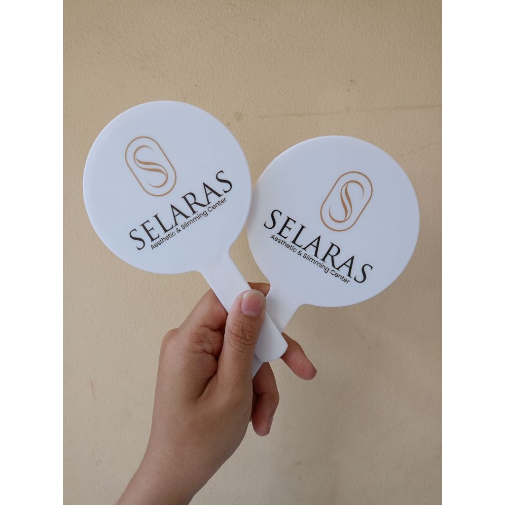 Jual Cermin Tangan Custom / Hand Mirror / Kaca Genggam | Shopee Indonesia