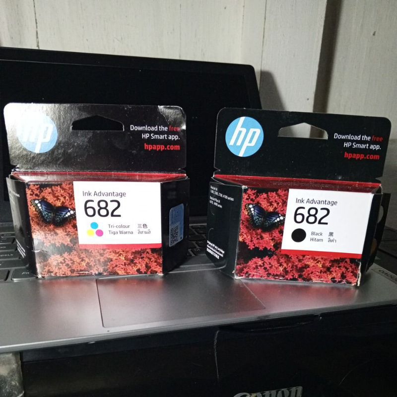 Jual katrid 682 untuk printer HP 1216 | Shopee Indonesia