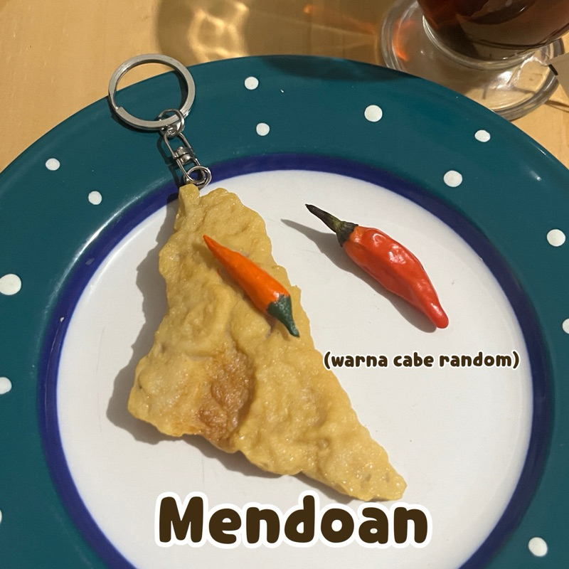 Jual Gantungan Kunci Ceker ayam Telor Puyuh Mendoan Tahu Goreng Cabe ...