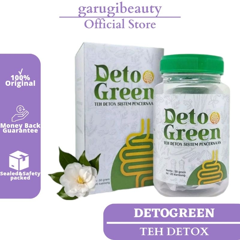 Jual [DETOGREEN] Teh Detox Sistem Pencernaan | Shopee Indonesia
