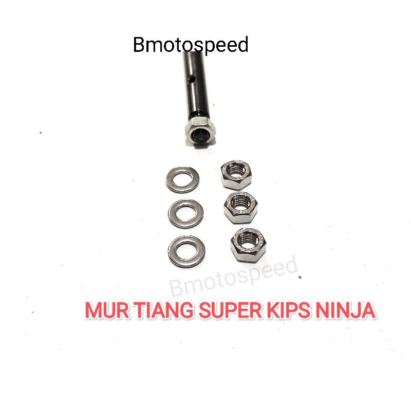 Jual MUR M6 STAINLESS SUPERKIPS KIPS KAWASAKI NINJA 150 R RR SS MUR ...
