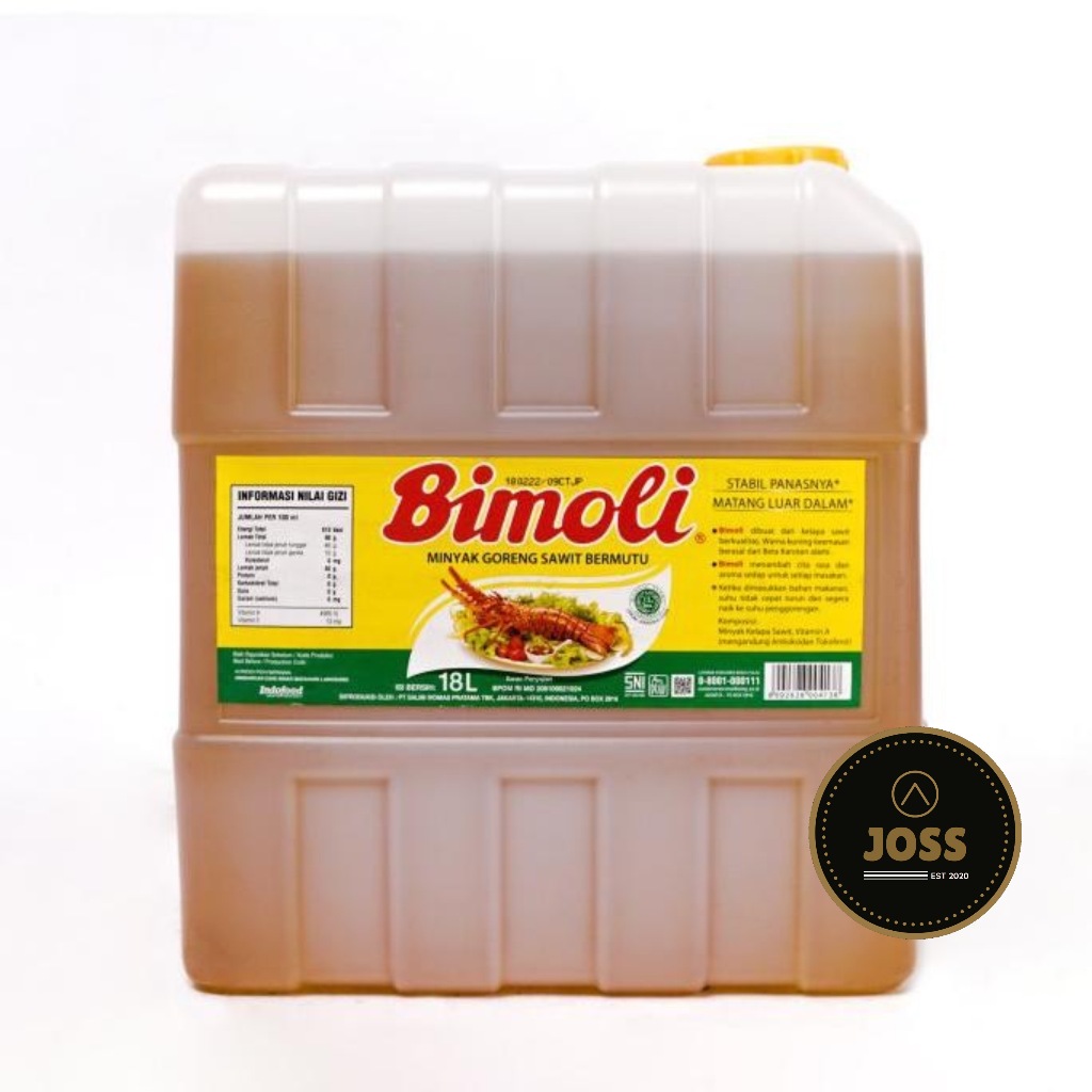 Jual [KHUSUS INSTAN] BIMOLI Minyak Goreng Jerigen 18 Liter | Shopee ...