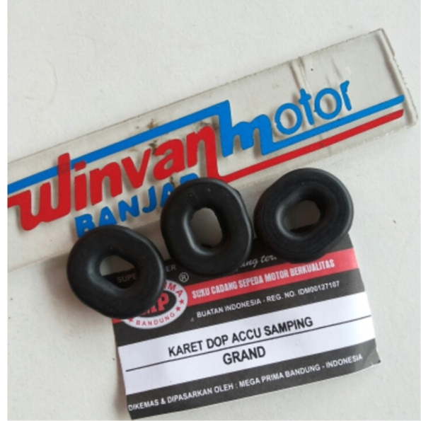 Jual Karet box accu karet tepong tutup aki Astrea Prima Grand Legenda ...