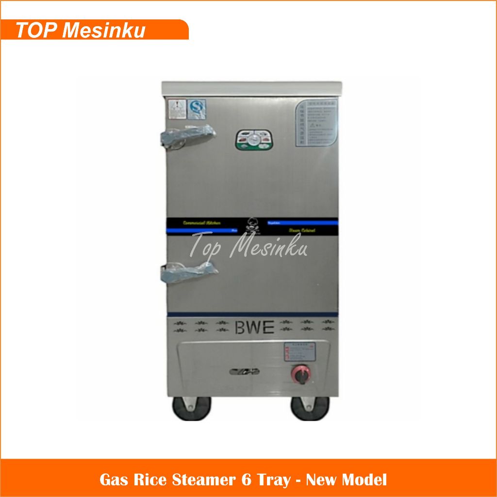 Jual Gas Rice Steamer 6 Tray Heavy Duty - penanak nasi | Shopee Indonesia