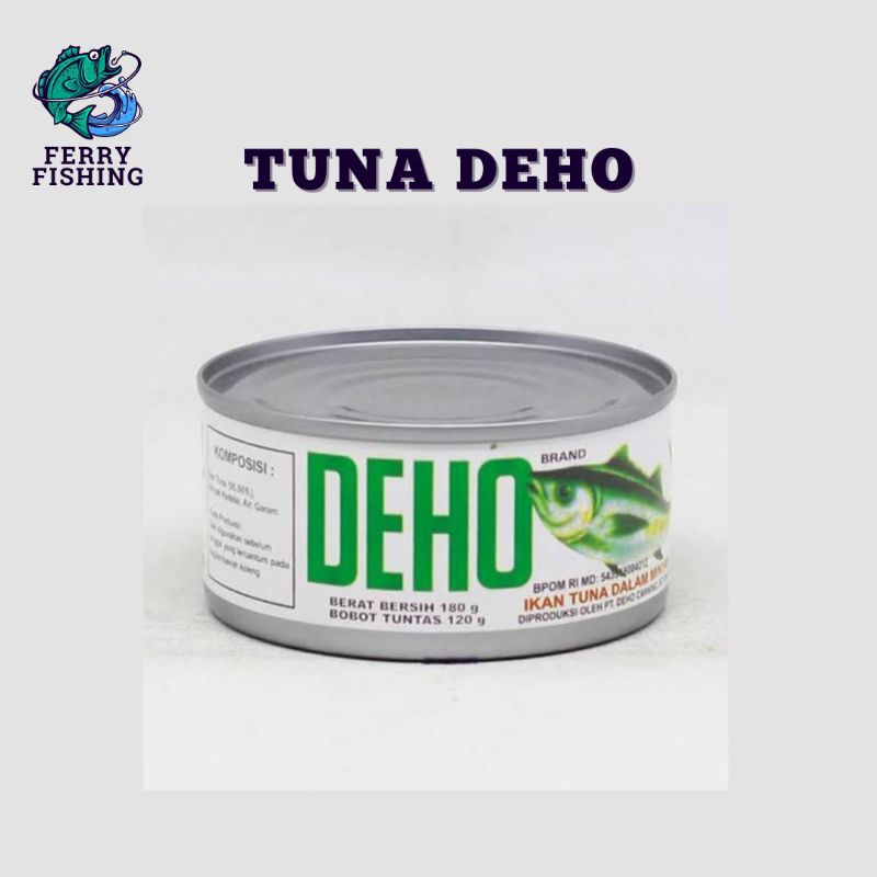 Jual Umpan Tuna Kaleng Deho 180 gr | Shopee Indonesia