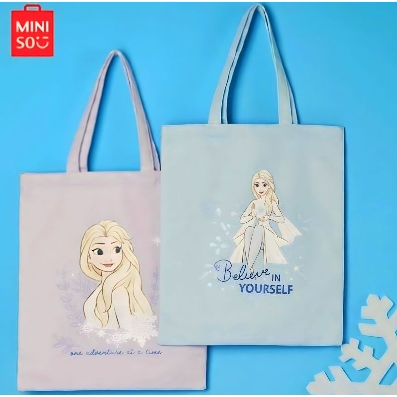 Jual Miniso Disney Frozen Collection Shopping Bag | Shopee Indonesia