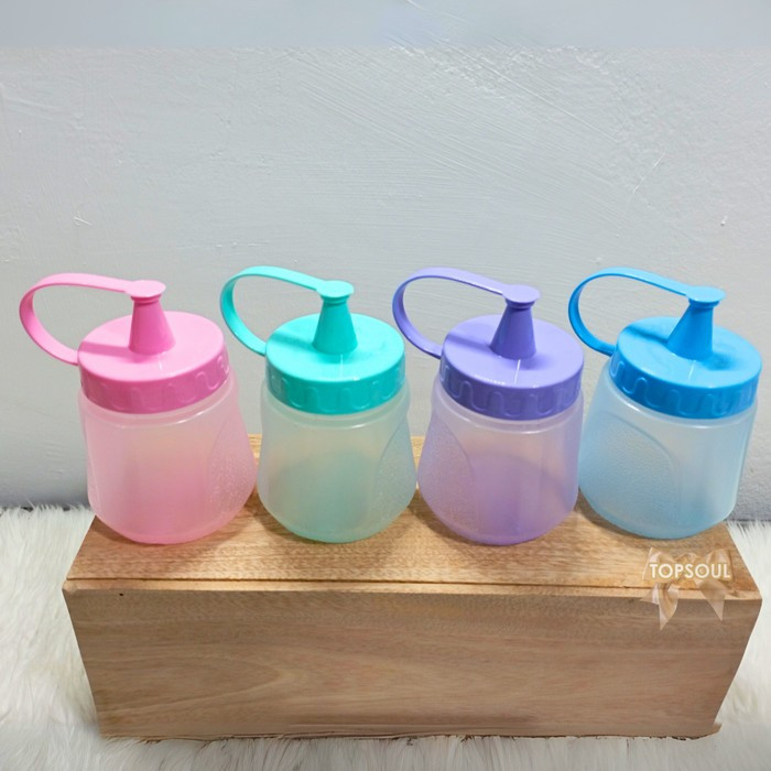 Jual Botol Kecap 200 ml Tempat Simpan Bumbu Mayonaise Saos Sambal ...