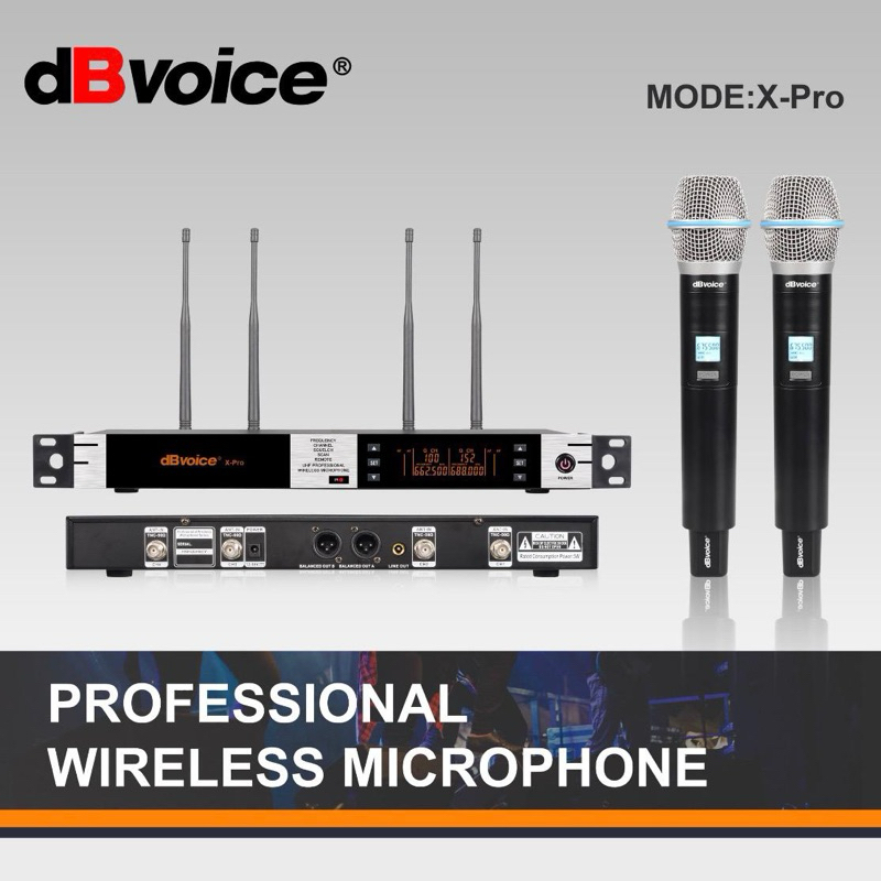 Jual Mic Wireless dBVoice X PRO Original dB Voice X-PRO | Shopee Indonesia