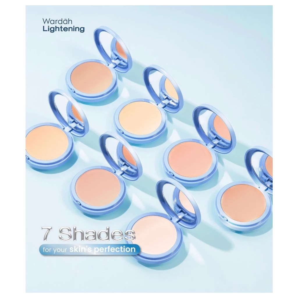 Jual WARDAH Lightening Powder Foundation / Two Way Cake Light Fell ...