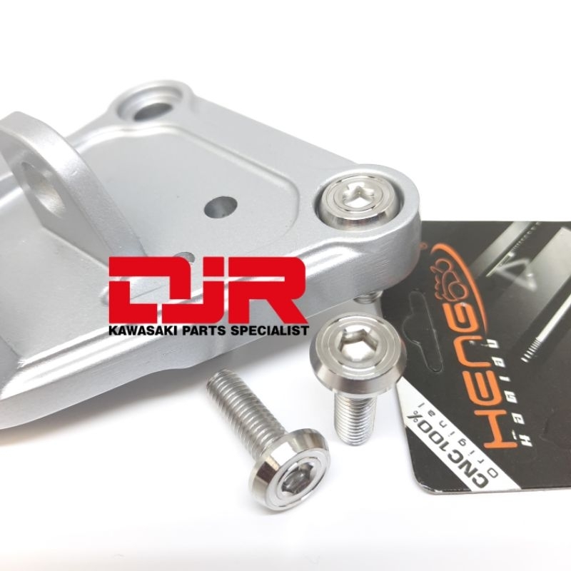 Jual baut footstep depan belakang ninja r rr ss kis probolt stainless CNC AA heng thailand BAUT ...