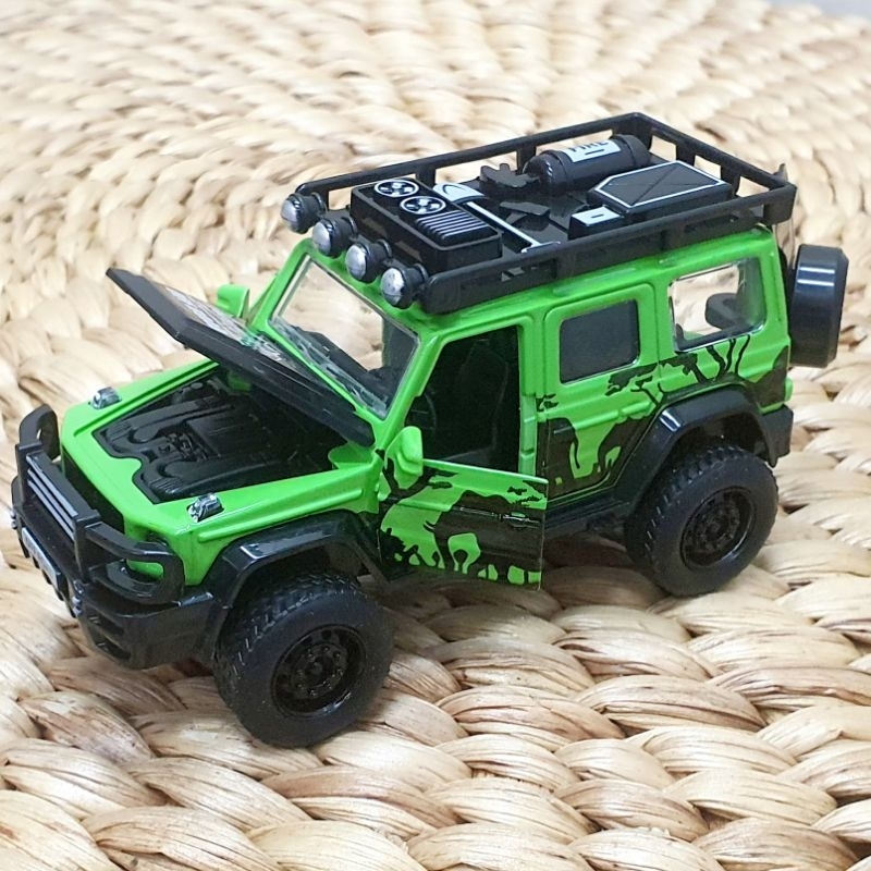 Jual Diecast Mobil Jeep Wrangler Rubicon Mercedes Toyota Land Cruiser ...