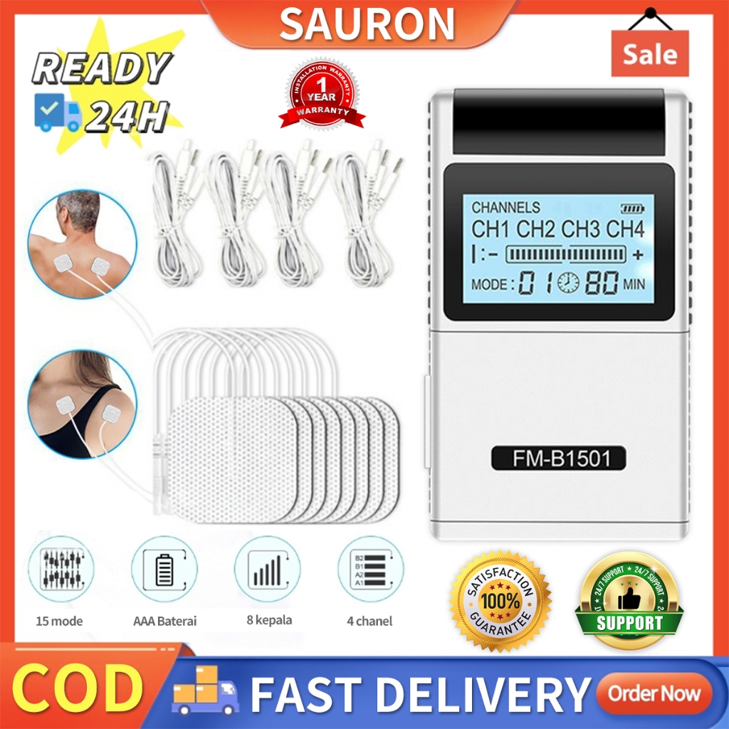 Jual ⭐GARANSI 1 TAHUN⭐ Sauron TENS Transcutaneous Electrical Nerve ...