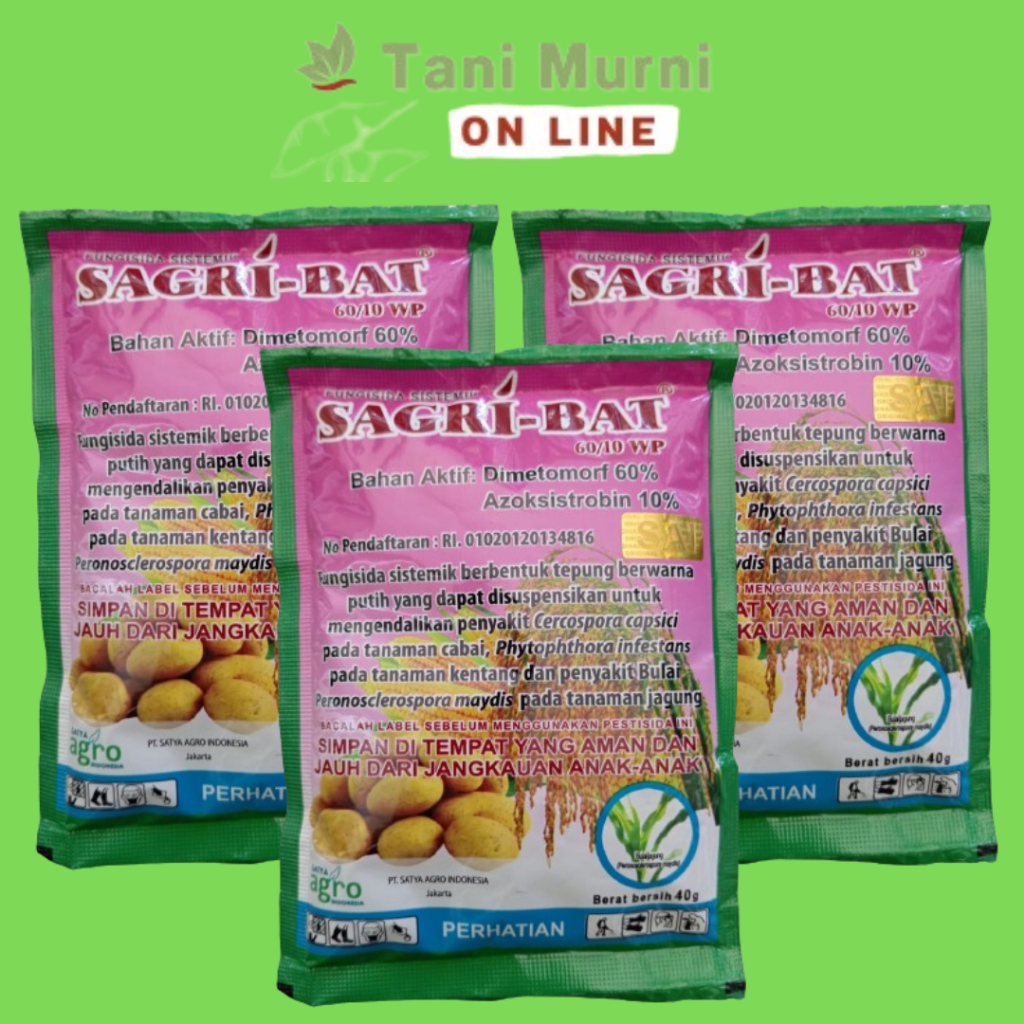 Jual Sagri-Bat 60/10 WP isi 40 gr | Shopee Indonesia