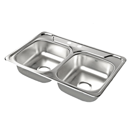 Jual Hock Kitchen Sink Double Bowl HK-C70CC | Shopee Indonesia