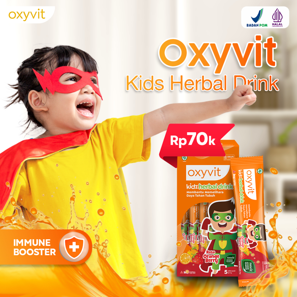 Jual Oxyvit Kidz Herbal Drink Orange Berry Stickpack Asli Naturalix ...