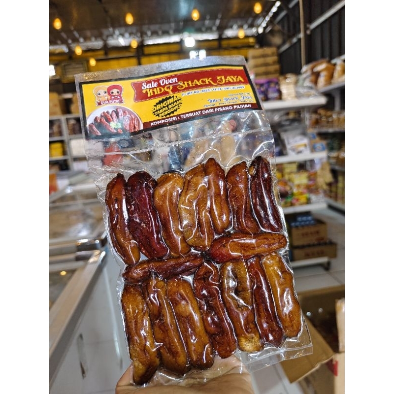 Jual Snack Cemilan Sale Pisang Basah Oven asli Cilacap Jawa Tengah ...