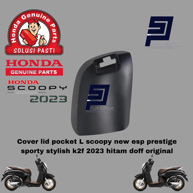 Jual cover lid pocket L tutup laci charger scoopy new esp prestige ...