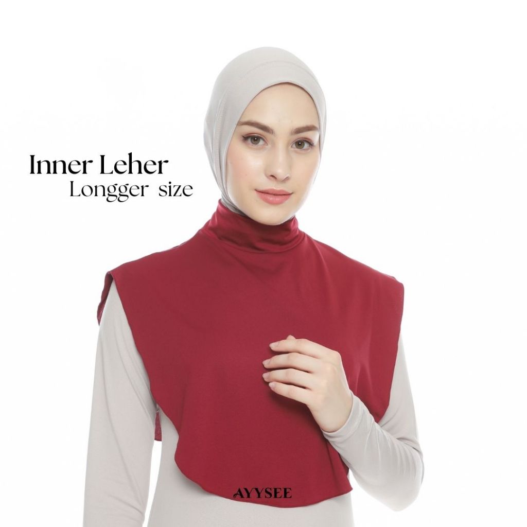 Jual AYYSEE - Inner Leher (Longer Size) - Neck Cover | Shopee Indonesia