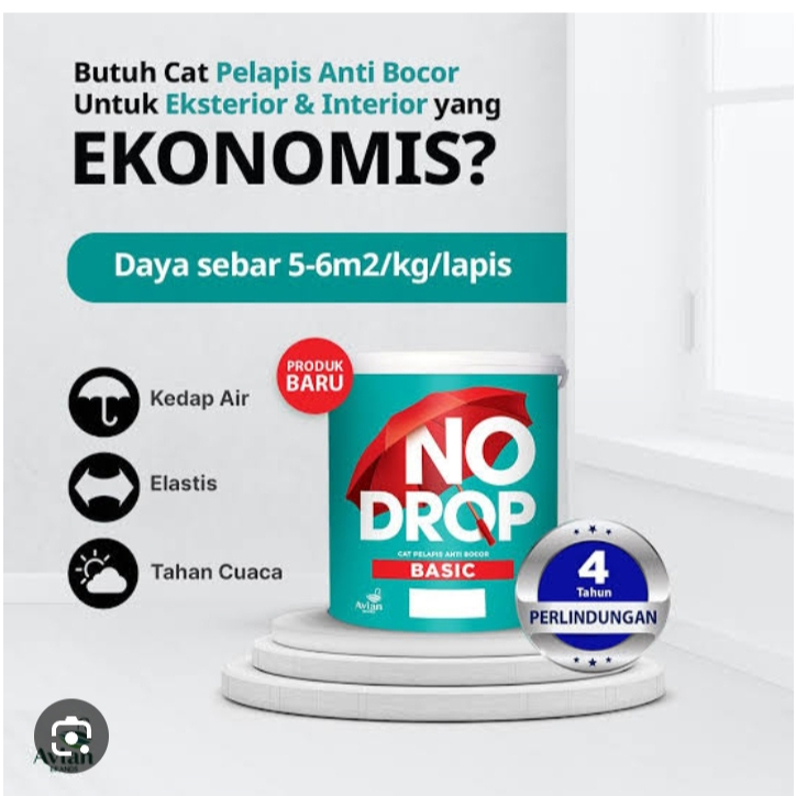 Jual No Drop Basic cat pelapis anti bocor terbaru | Shopee Indonesia