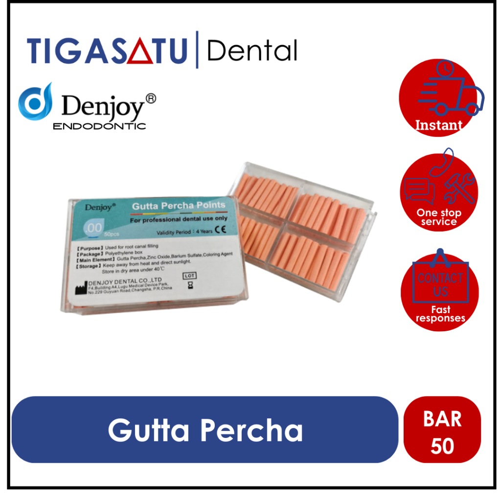 Jual DENJOY - GUTTAP PERCHA BAR - ENDODONTIC - PERAWATAN SALURAN AKAR ...