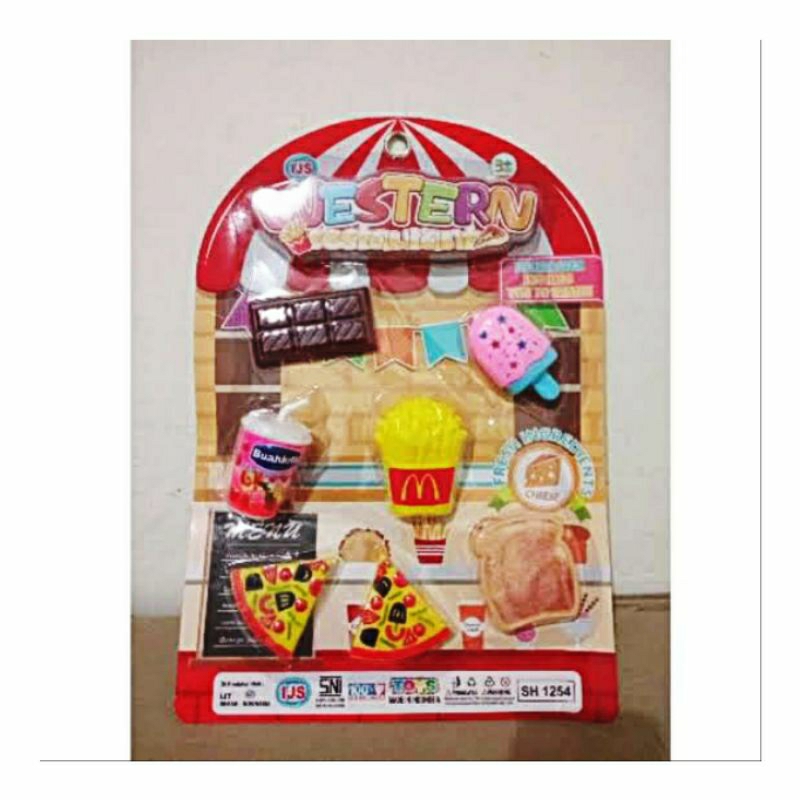 Jual MAINAN MASAKAN WESTERN RESTAURANT PIZZA,COKLAT & ICE CREAM ...