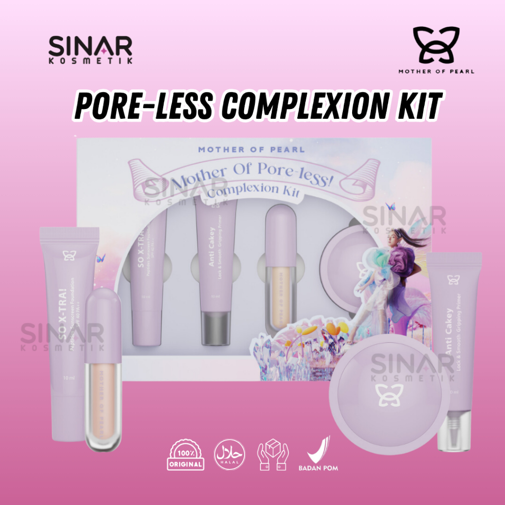 Jual Mother of Pearl Pore-less Complexion Kit - MOP Beauty by Tasya ...