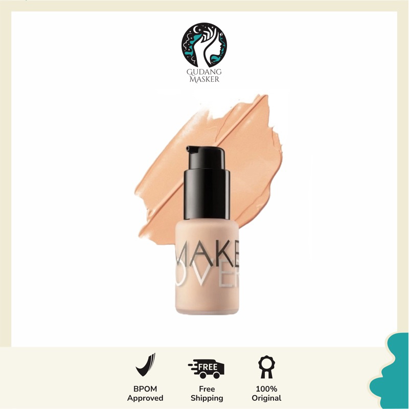 Jual MAKE OVER Ultra Cover Liquid Matte Foundation 33ml - Matte ...