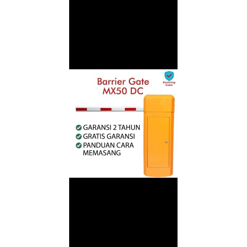 Jual Barrier Gate MX50 DC / Palang Parkir / Portal Gate - Palang 3 ...