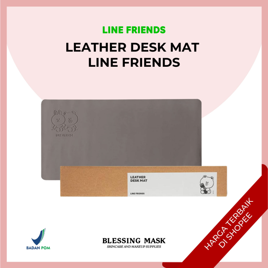 Jual Leather Desk Mat - LINE FRIEND Accesories | Shopee Indonesia