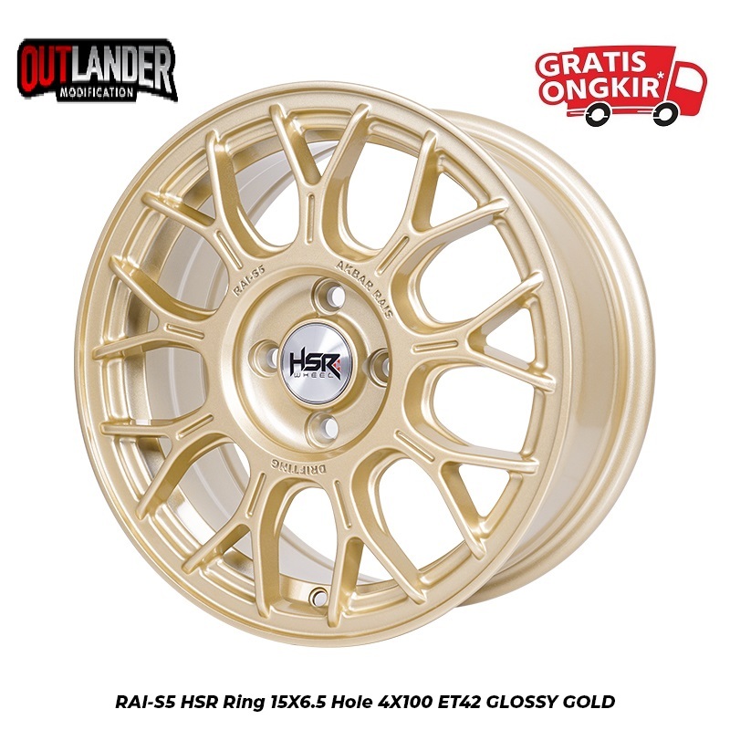 Jual Velg Racing Jazz Baleno Fiesta Yaris Vios Ring 15 Hsr Rai S5 R15 ...