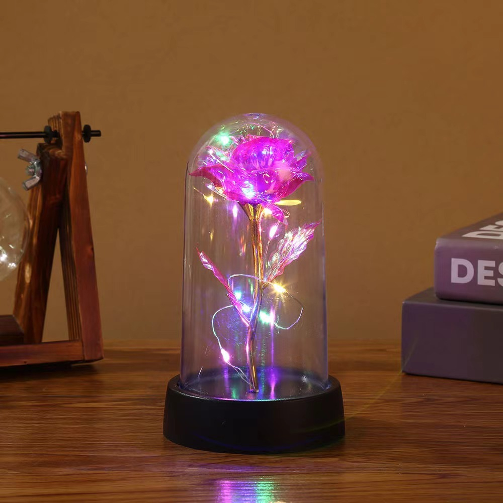 Jual Lampu Hias LED Bunga Mawar Dekorasi Gift Kemasan Kotak Hadiah ...