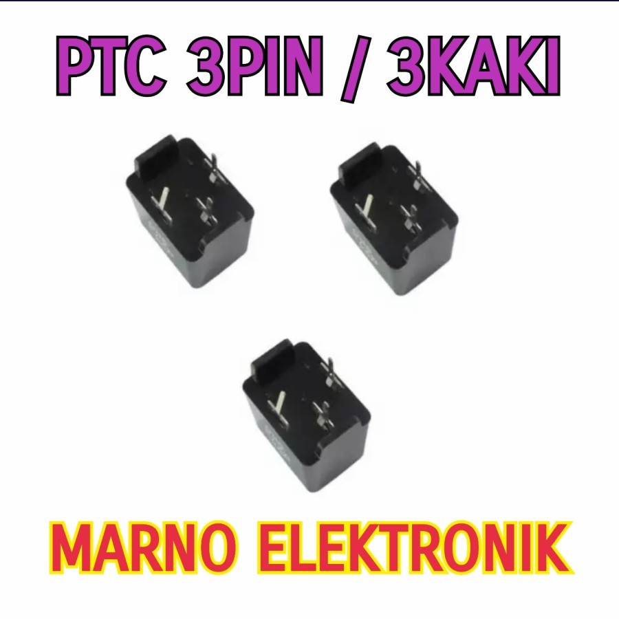 Jual PTC 3PIN 3KAKI PTC TV TABUNG CRT PTC 3 PIN 3 KAKI ORIGINAL ...