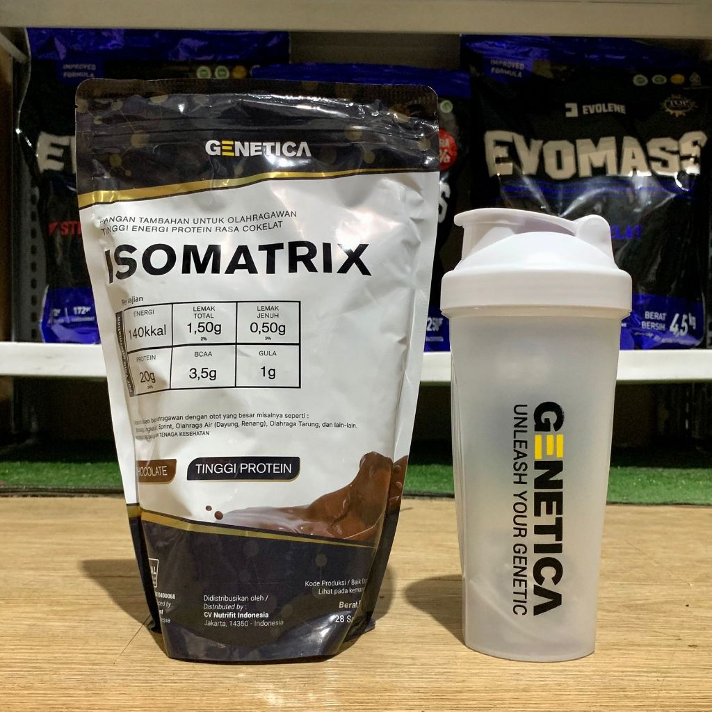 Jual Genetica Isomatrix 2 lb 907 gr Iso Matrix Pea Isolate Skim Milk ...