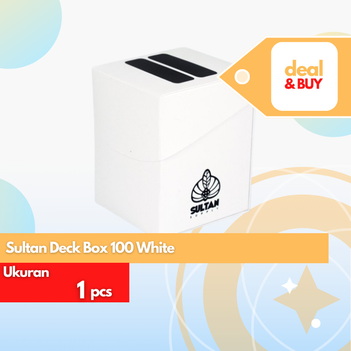 Jual Sultan Deck Box 100 White | Shopee Indonesia