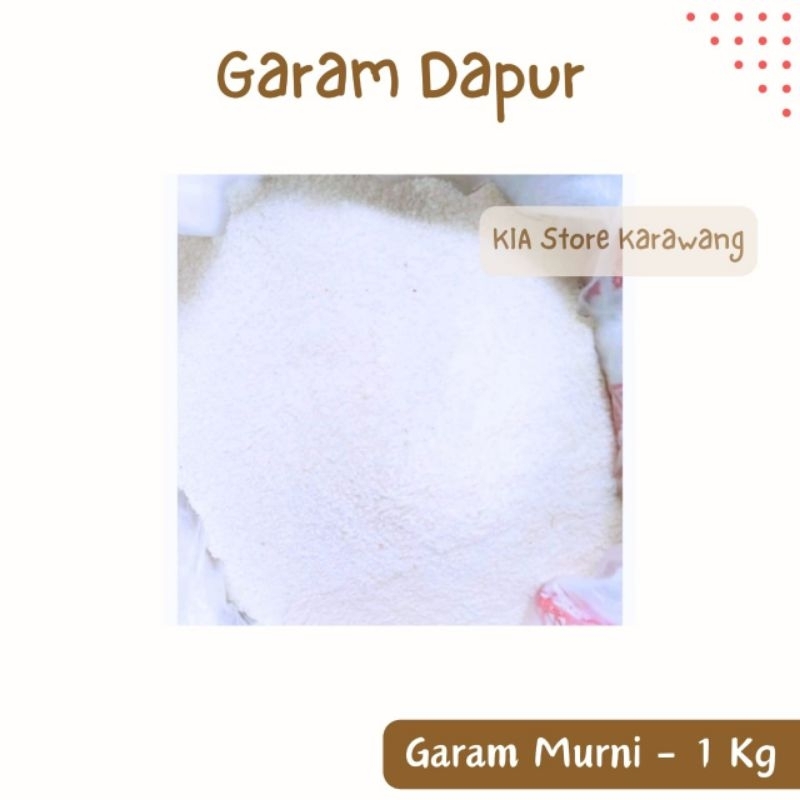 Jual GROSIR | Garam Dapur / Garam Halus Curah - Berat 500g/Pcs | Shopee ...