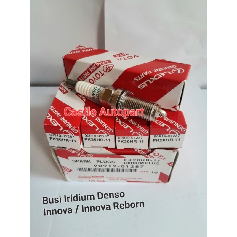 Jual Busi Iridium inova Innova Reborn Hilux Fortuner Asli Denso ...