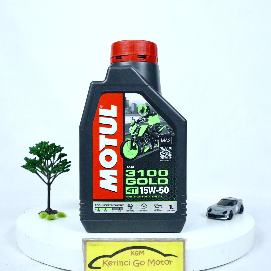 Jual Motul 4T 3100 Gold SAE 15W-50 1 Liter API SM/SL Oli Motor Pelumas ...