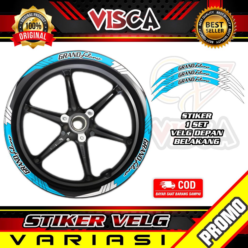 Jual Stiker Velg - Sticker Velk - Stiker Cutting Velg - Stiker Velk ...