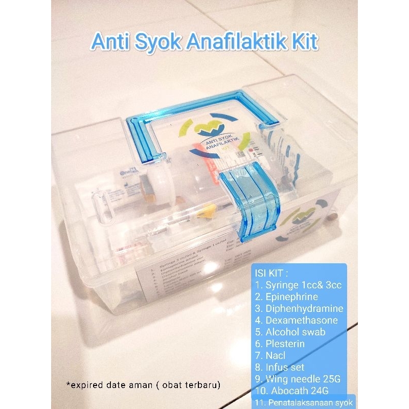 Jual Kotak penatalaksanaan syok anafilaksis emergency kit lengkap ...